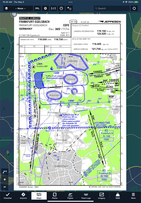 Jeppesen Digital Charts IFR (One Site Key) Europe (see picture ...