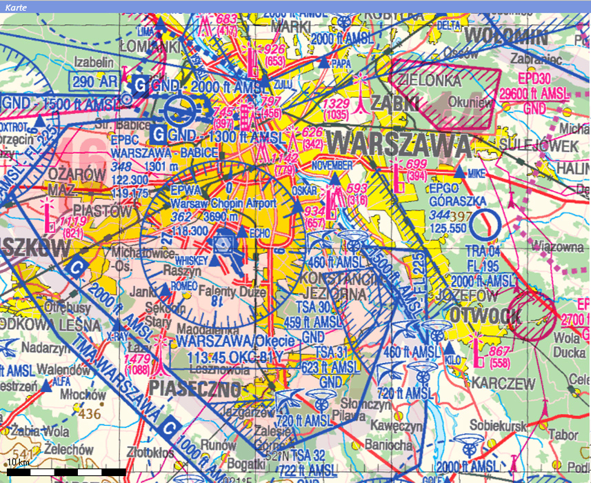 ICAO charts (digitized) for Flight Planner / Sky-Map | Siebert ...