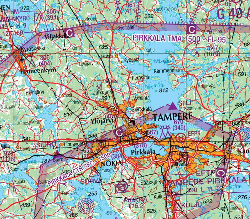 ICAO charts (digitized) for Flight Planner / Sky-Map | Siebert ...