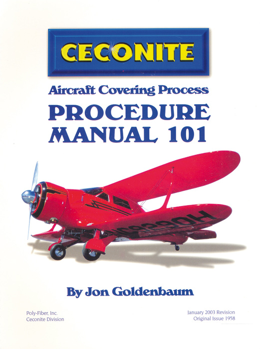 Ceconite 101 Procedures Manual | Siebert Luftfahrtbedarf