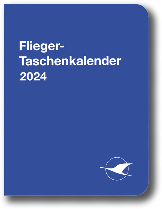 Pilots pocket calendar 2024 | Siebert Luftfahrtbedarf
