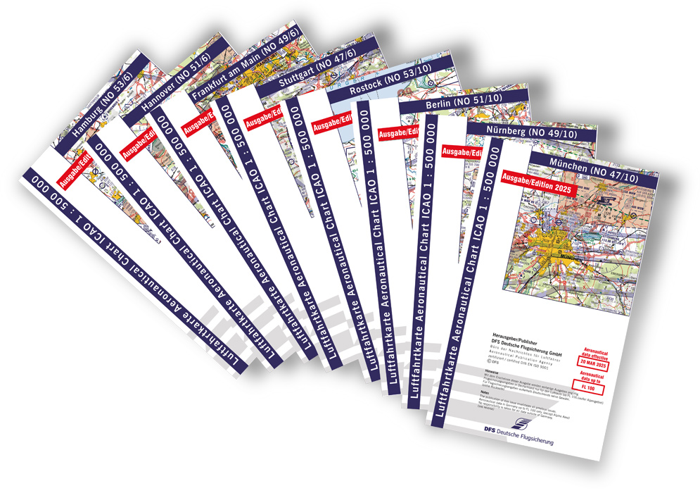 ICAO Charts Germany 2026 Pre-order | Siebert Luftfahrtbedarf