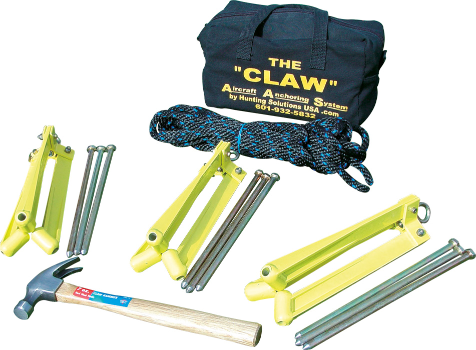 The Claw - Aircraft anchoring system | Siebert Luftfahrtbedarf