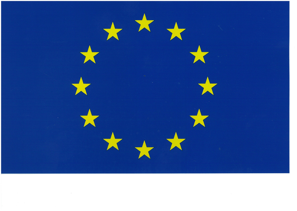 European Community flag sticker | Siebert Luftfahrtbedarf