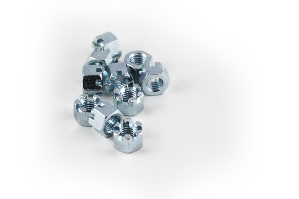 Kronenmuttern DIN 935 | Siebert Luftfahrtbedarf