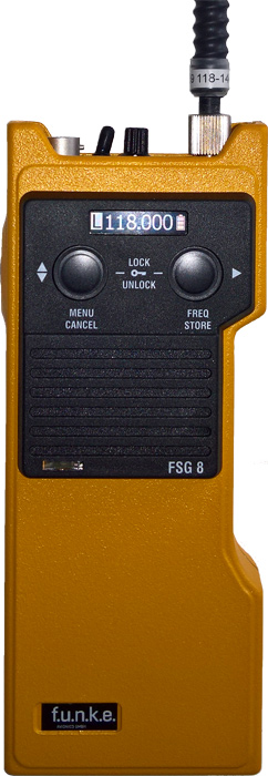 Handheld Radio f.u.n.k.e. FSG 8 | Siebert Luftfahrtbedarf