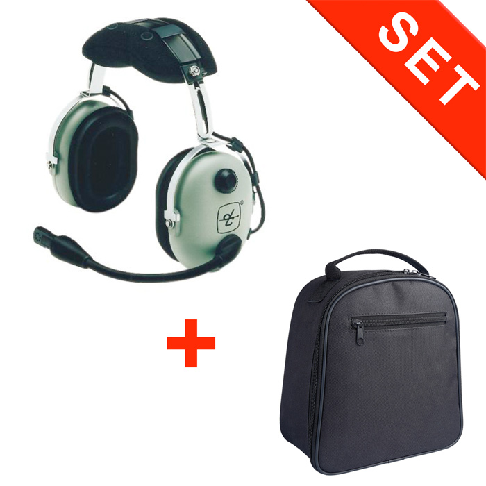 David Clark Headset H 10-13.4 with headsetbag Light | Siebert ...