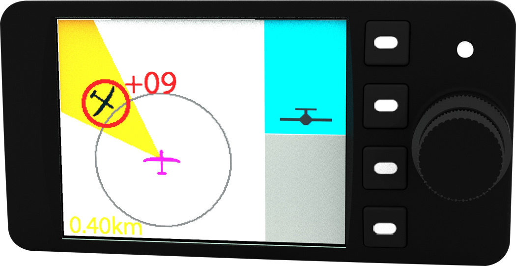 Air Traffic Display 11 (external Version) | Siebert Luftfahrtbedarf