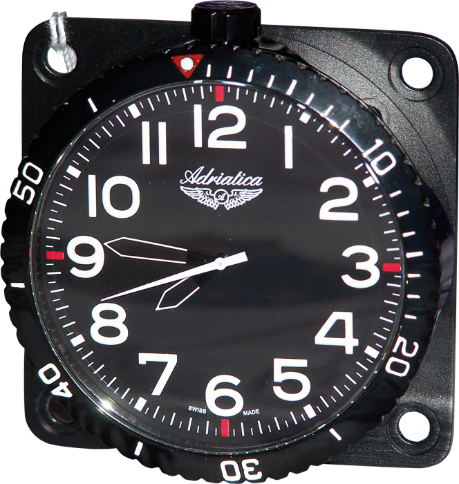 Adriatica aircraft clock 09Q | Siebert Luftfahrtbedarf
